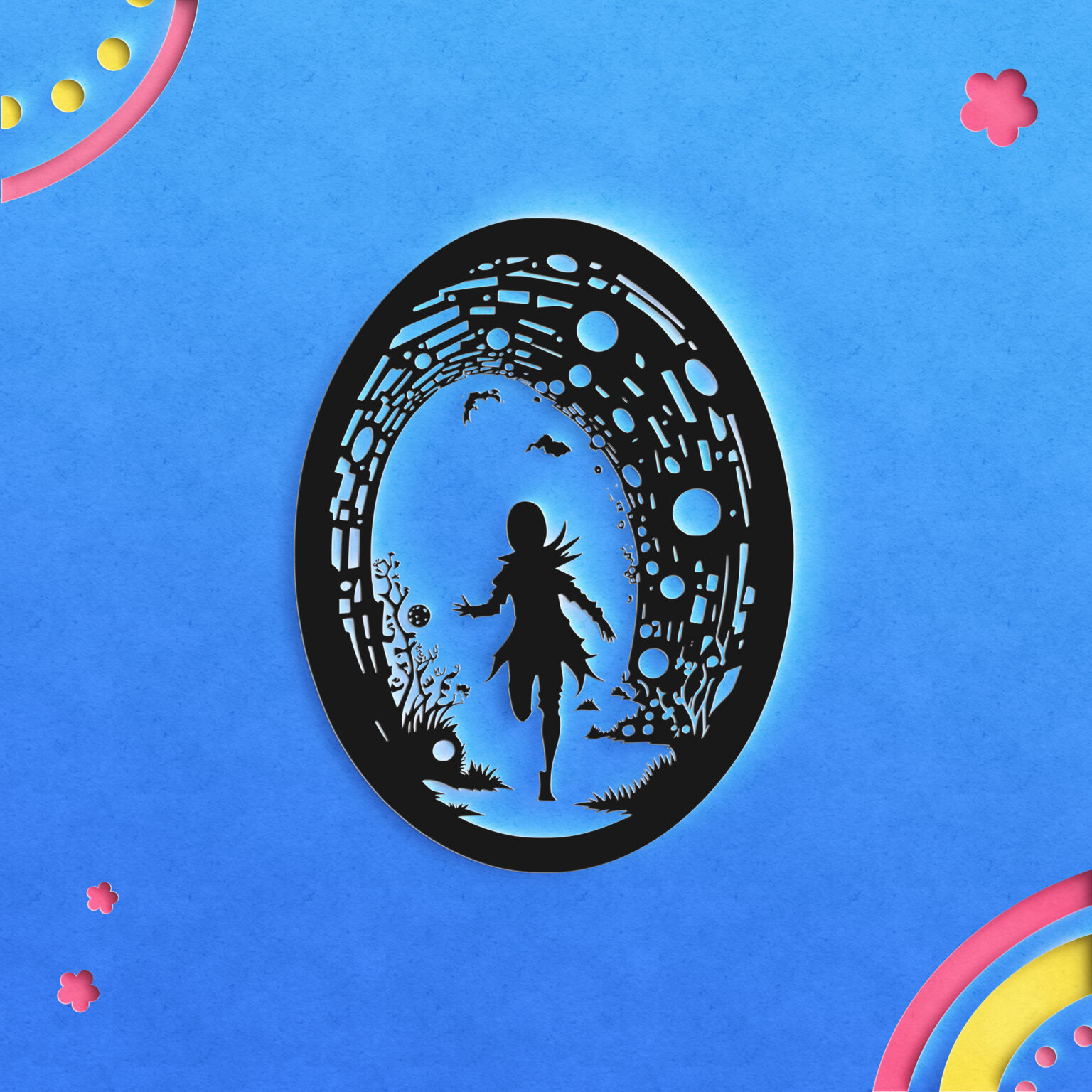 Running through Portal – Creative Meadow