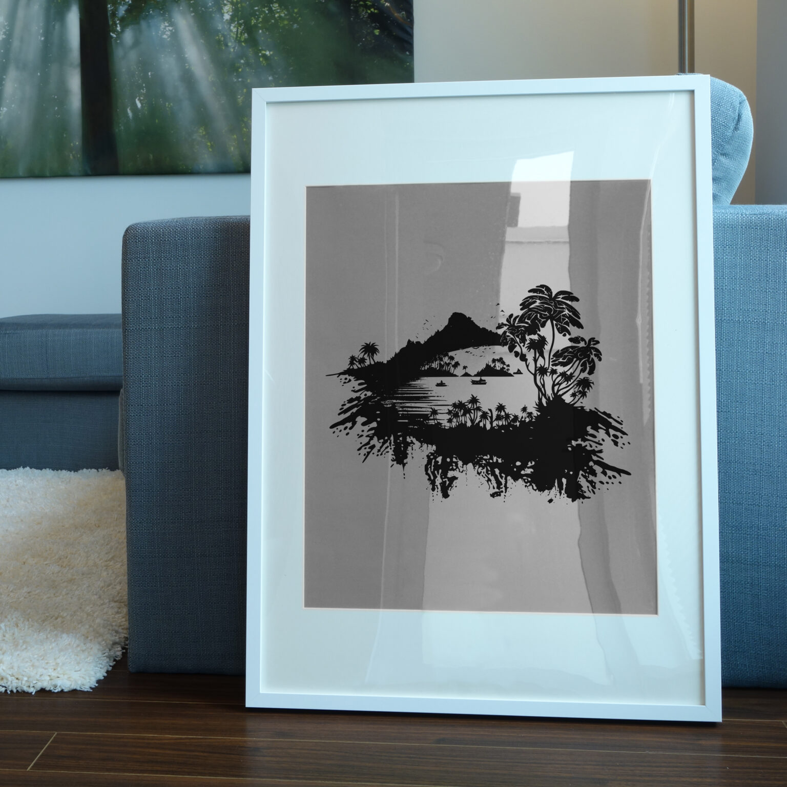 Abstract Tropical Island – Creative Meadow