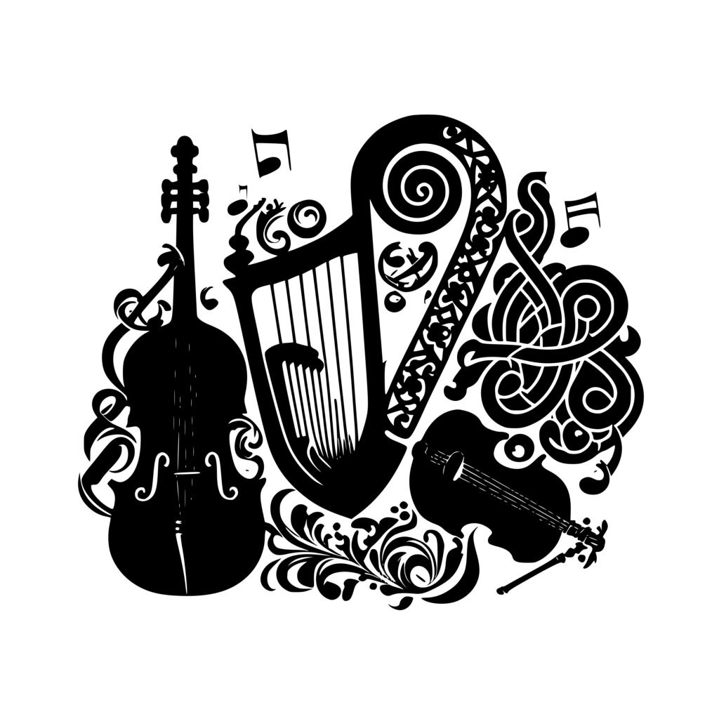 Instant Download: Irish Music SVG File for Cricut, Silhouette, Laser ...