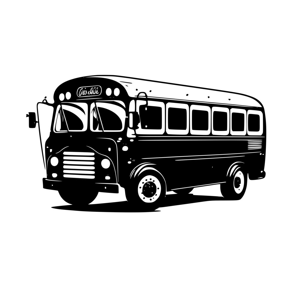 School Bus SVG File: Instant Download for Cricut, Silhouette, Laser ...