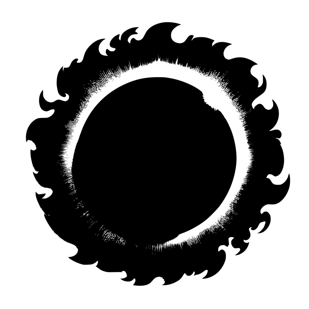 Eclipse Fantasy: SVG File for Cricut, Silhouette, Laser Machines