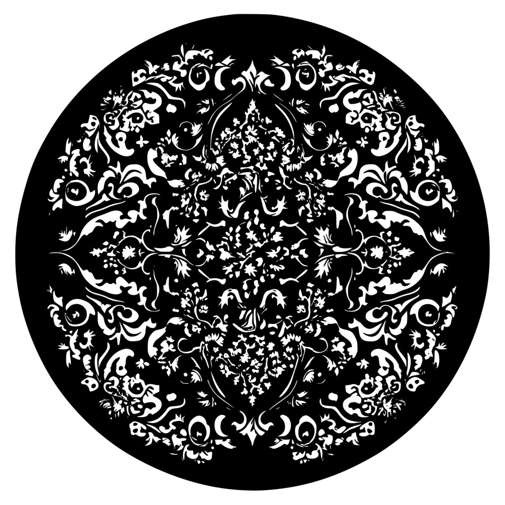 Persian Rug SVG File For Cricut Silhouette Laser Machines