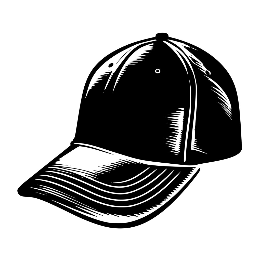 Baseball Cap SVG File for Cricut, Silhouette, Laser Machines