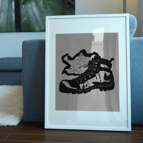 Hiking Boots and Map – Creative Meadow