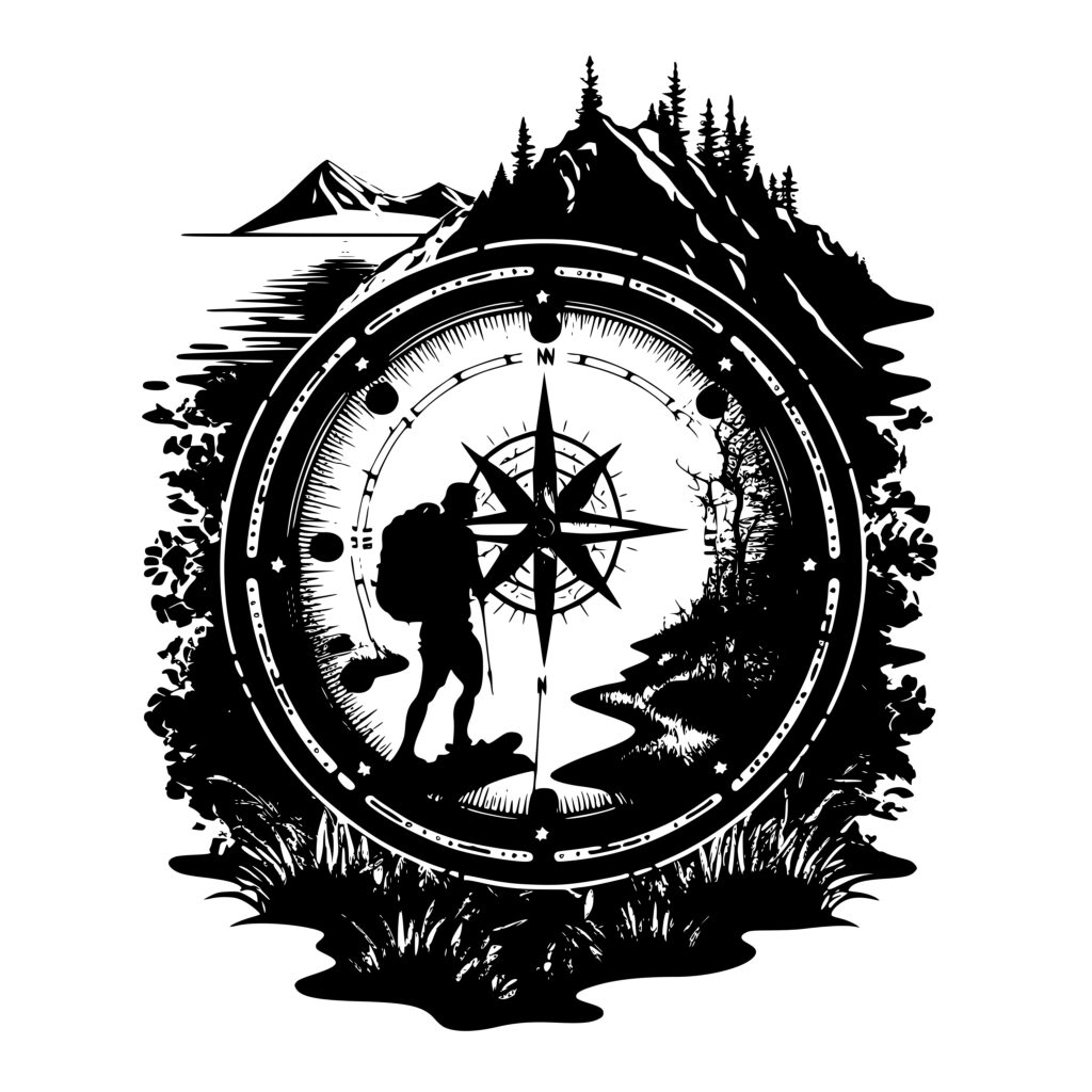 Hiking Compass – Creative Meadow