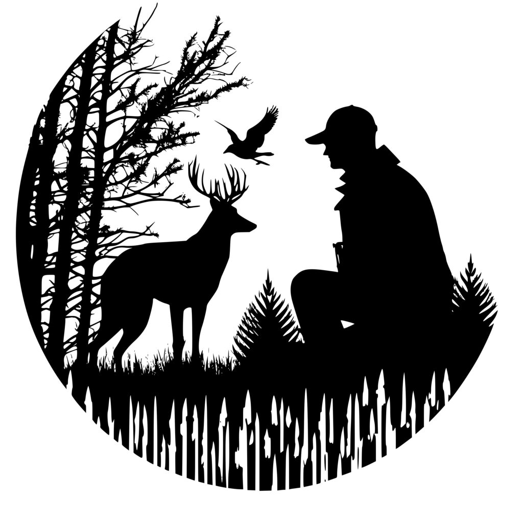 Hunting Camouflage SVG File for Cricut, Silhouette, Laser Machines