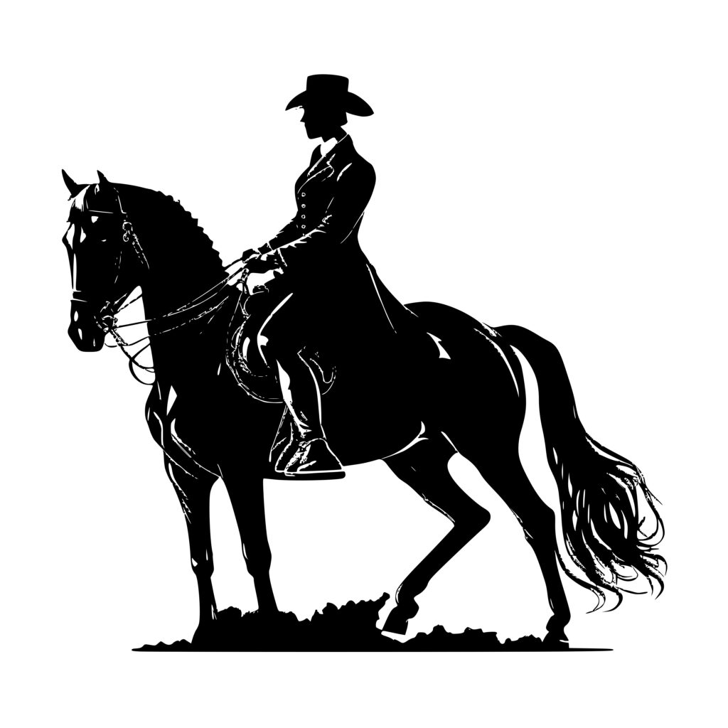 Horseback Riding Woman SVG and PNG Files for Cricut, Silhouette, and ...