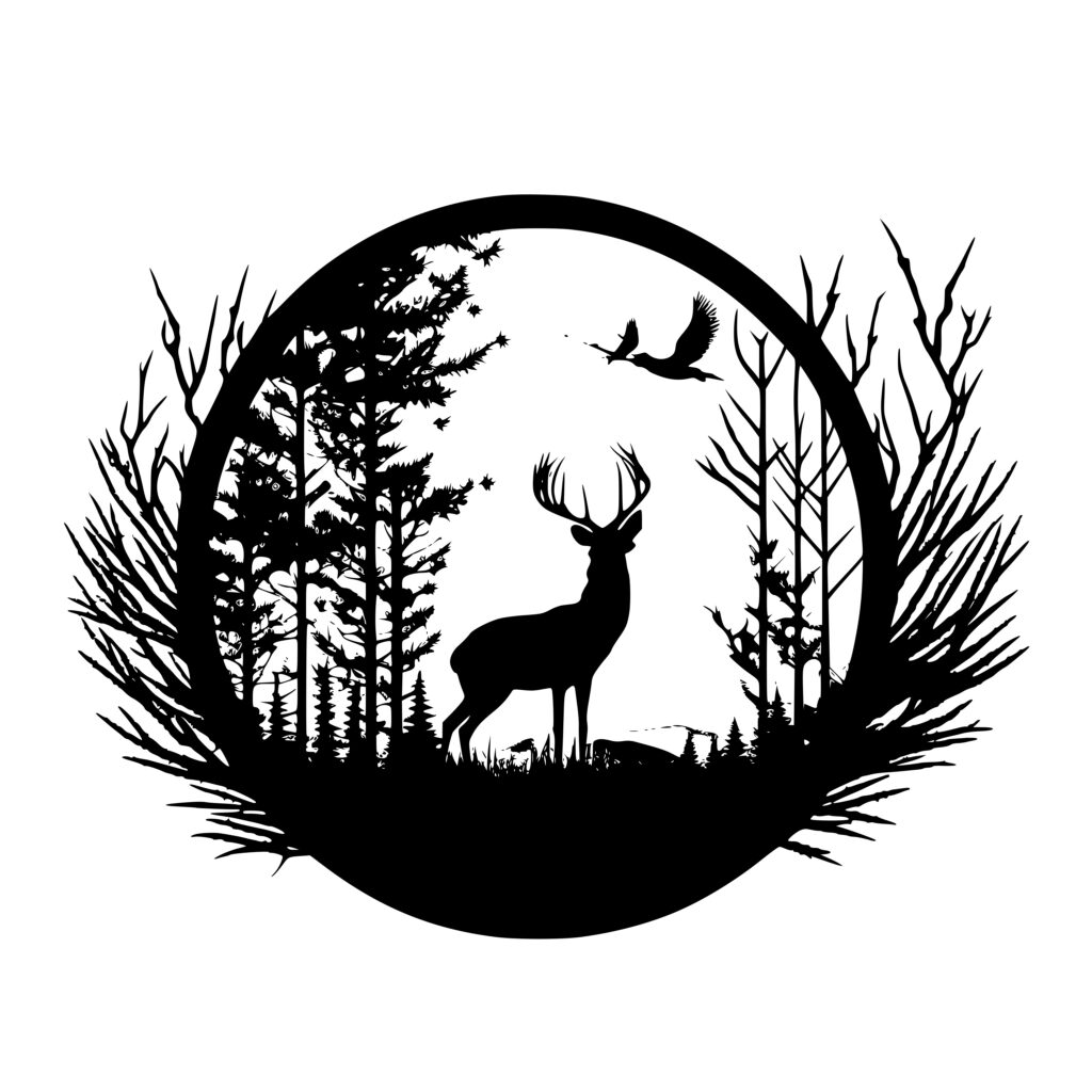 Hunting Scope SVG File for Cricut, Silhouette, Laser Machines