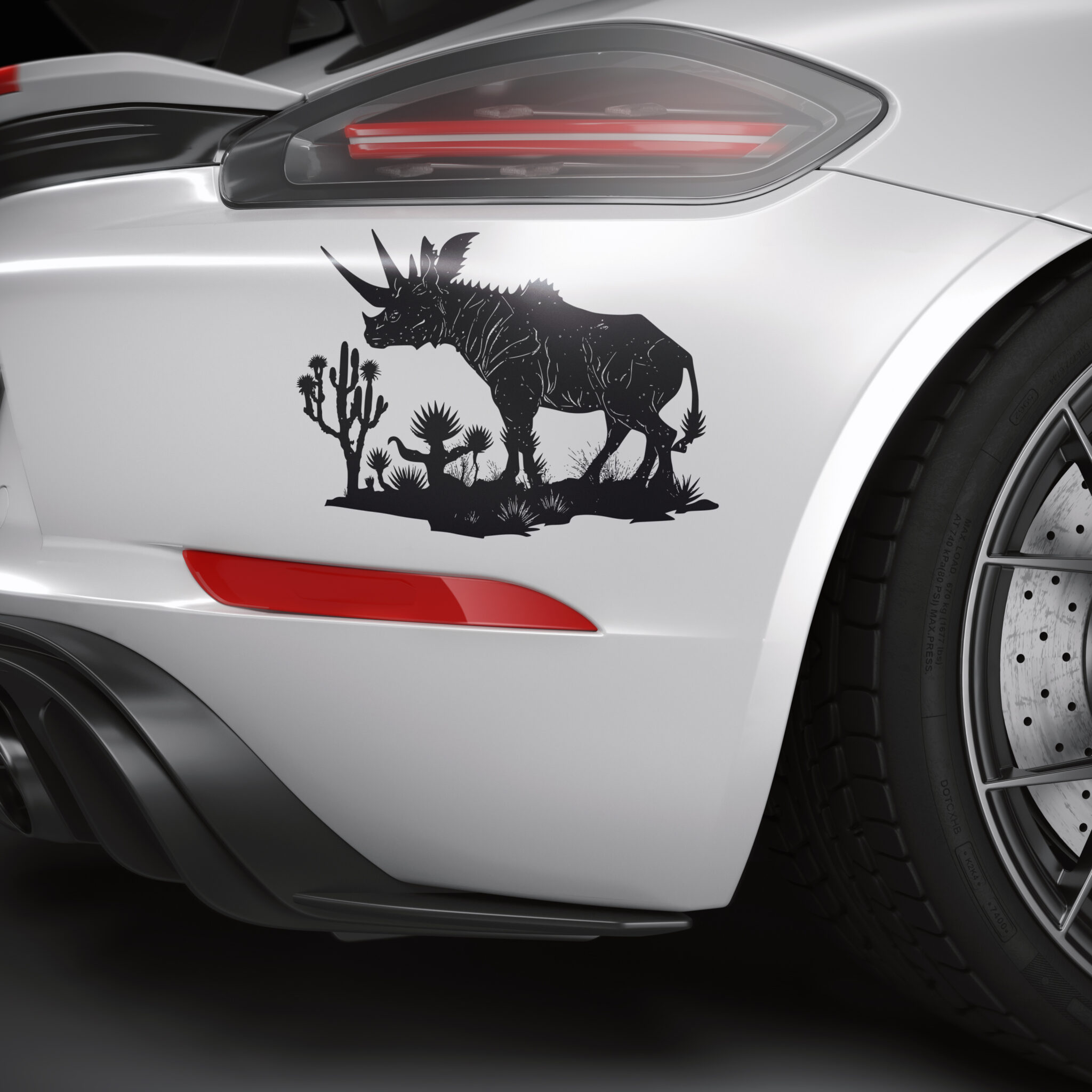 Styracosaurus on a Savannah – Creative Meadow