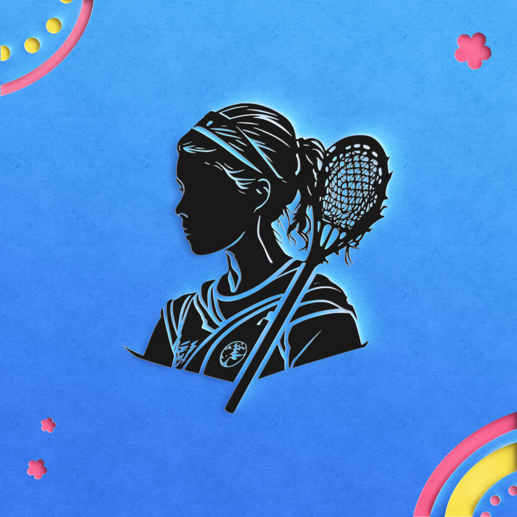 Girl Playing Lacrosse – Creative Meadow