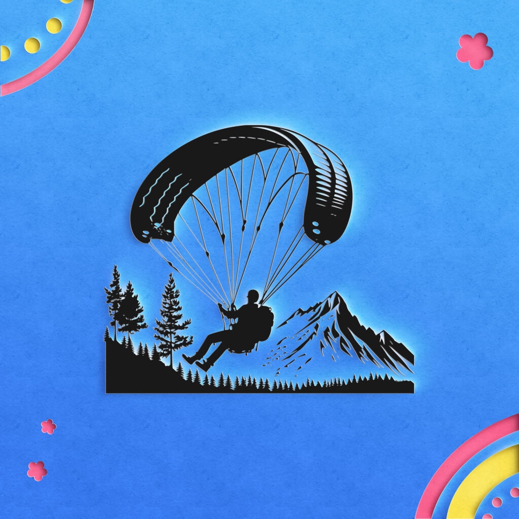 Paragliding in Forest – Creative Meadow