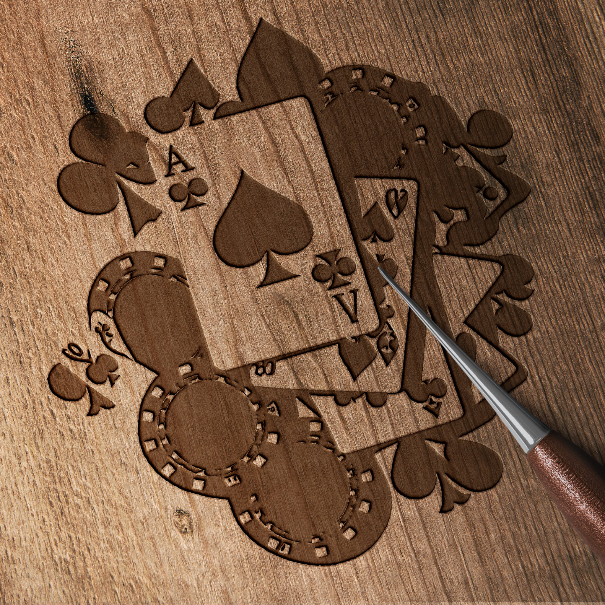 Poker Cards & Chips – Creative Meadow