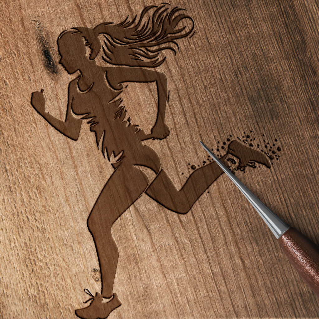 Woman Jogging – Creative Meadow