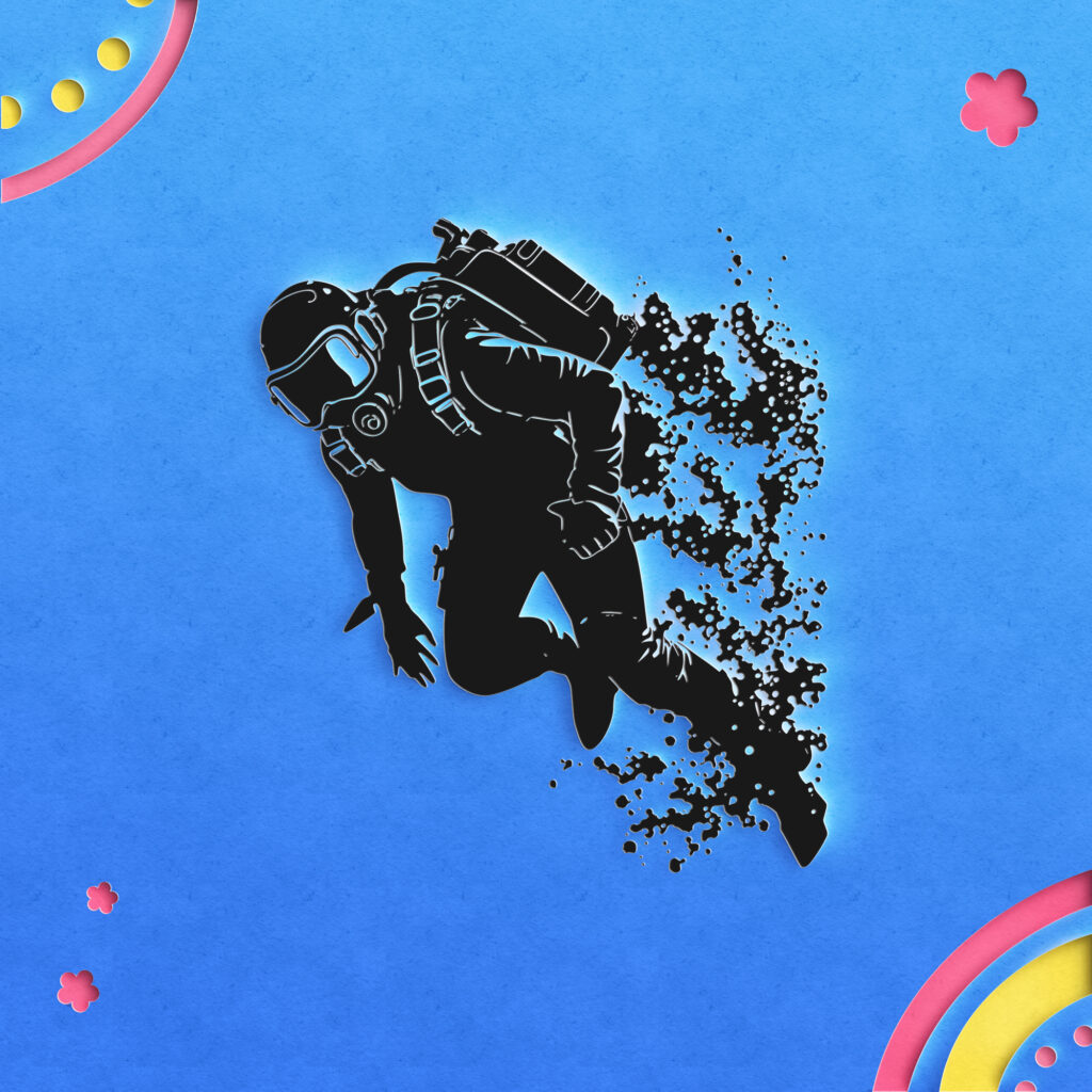 Scuba Diver Underwater – Creative Meadow