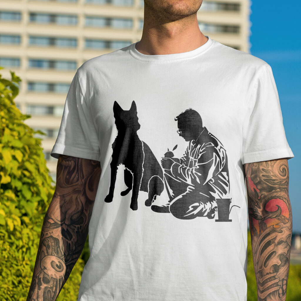 Man Veterinarian With Dog – Creative Meadow