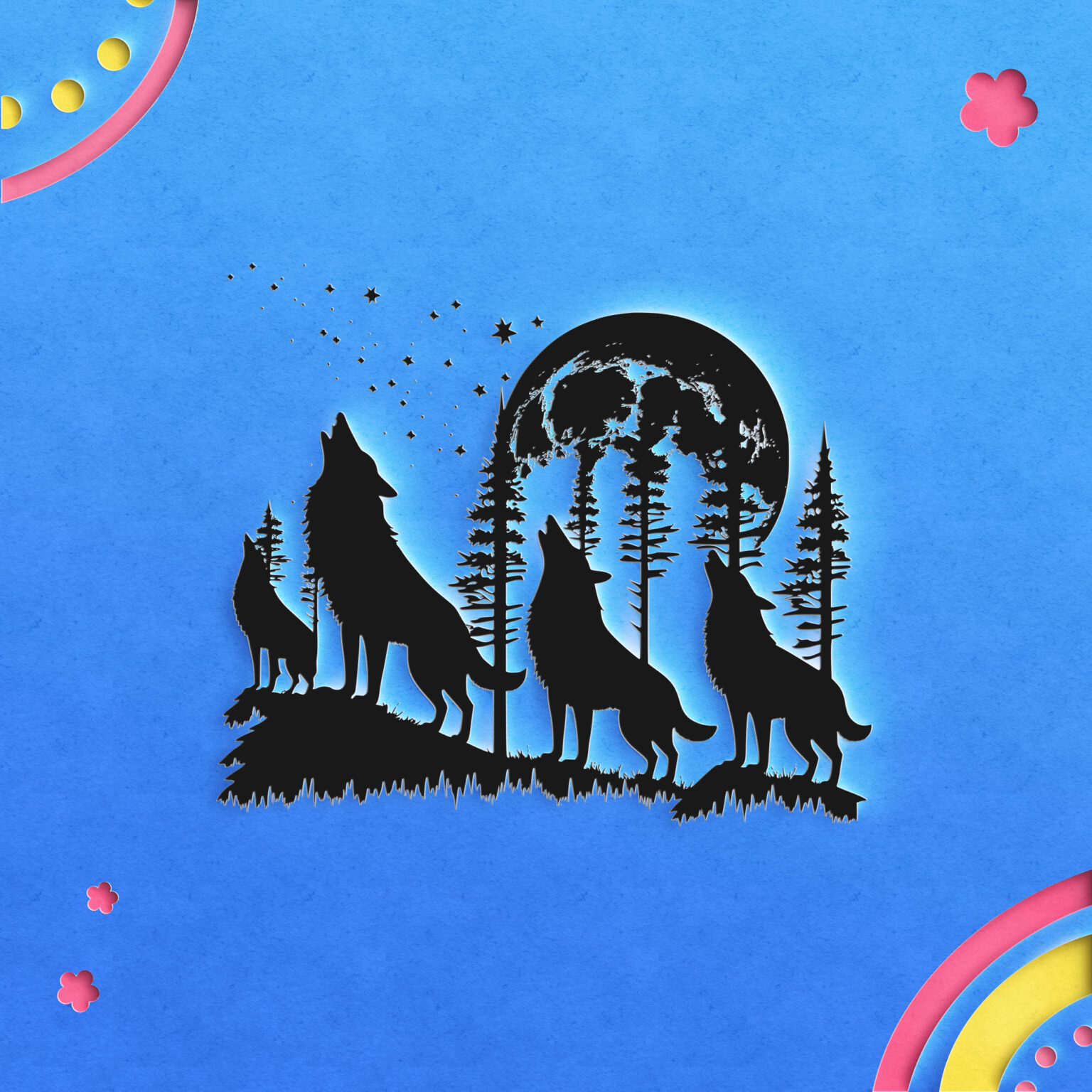 Howling Wolf Pack – Creative Meadow