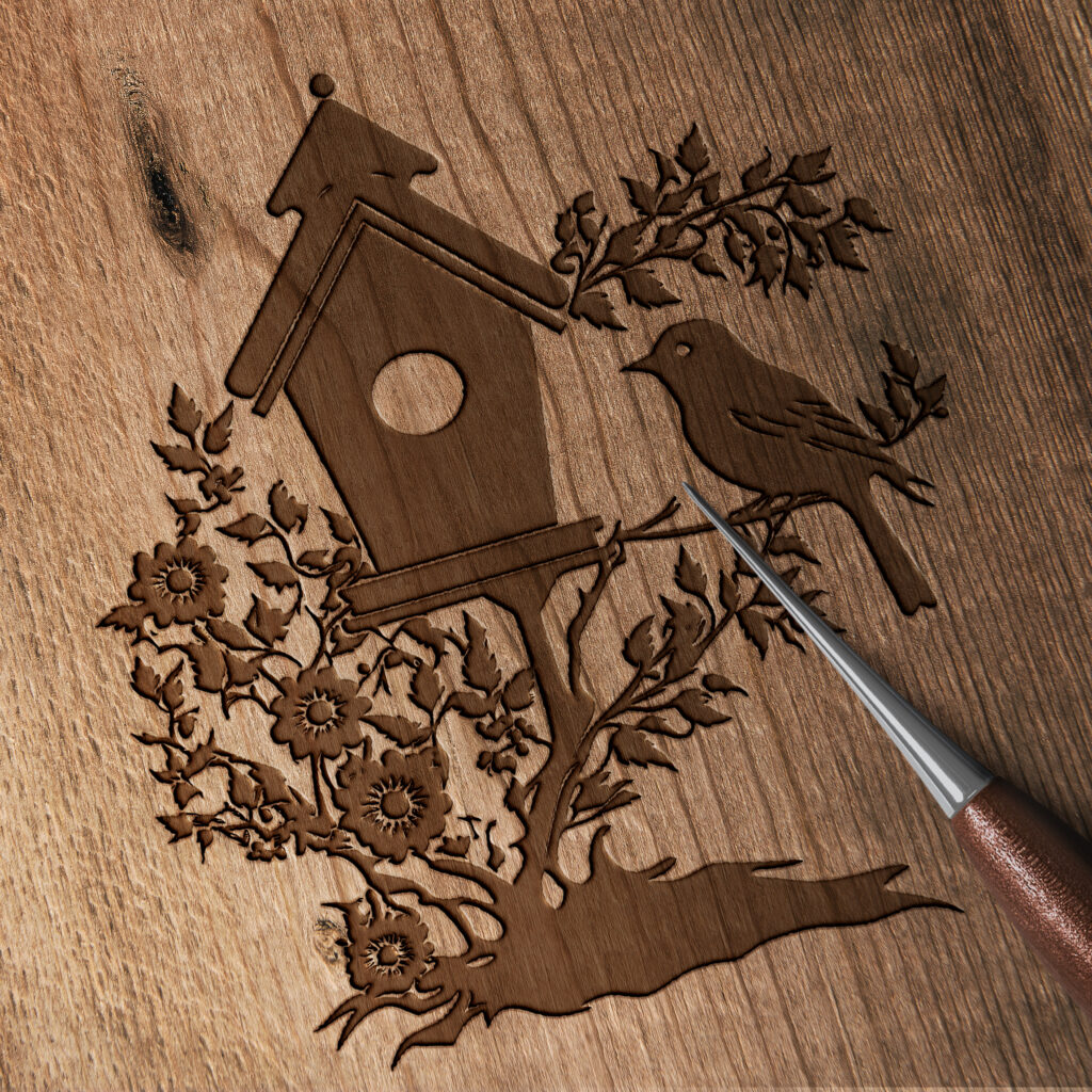 Bird with a Birdhouse – Creative Meadow