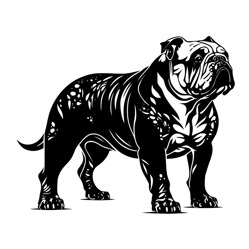 Bulldog with Bone – Creative Meadow