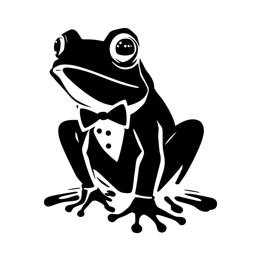 Frog in Bow Tie – Creative Meadow