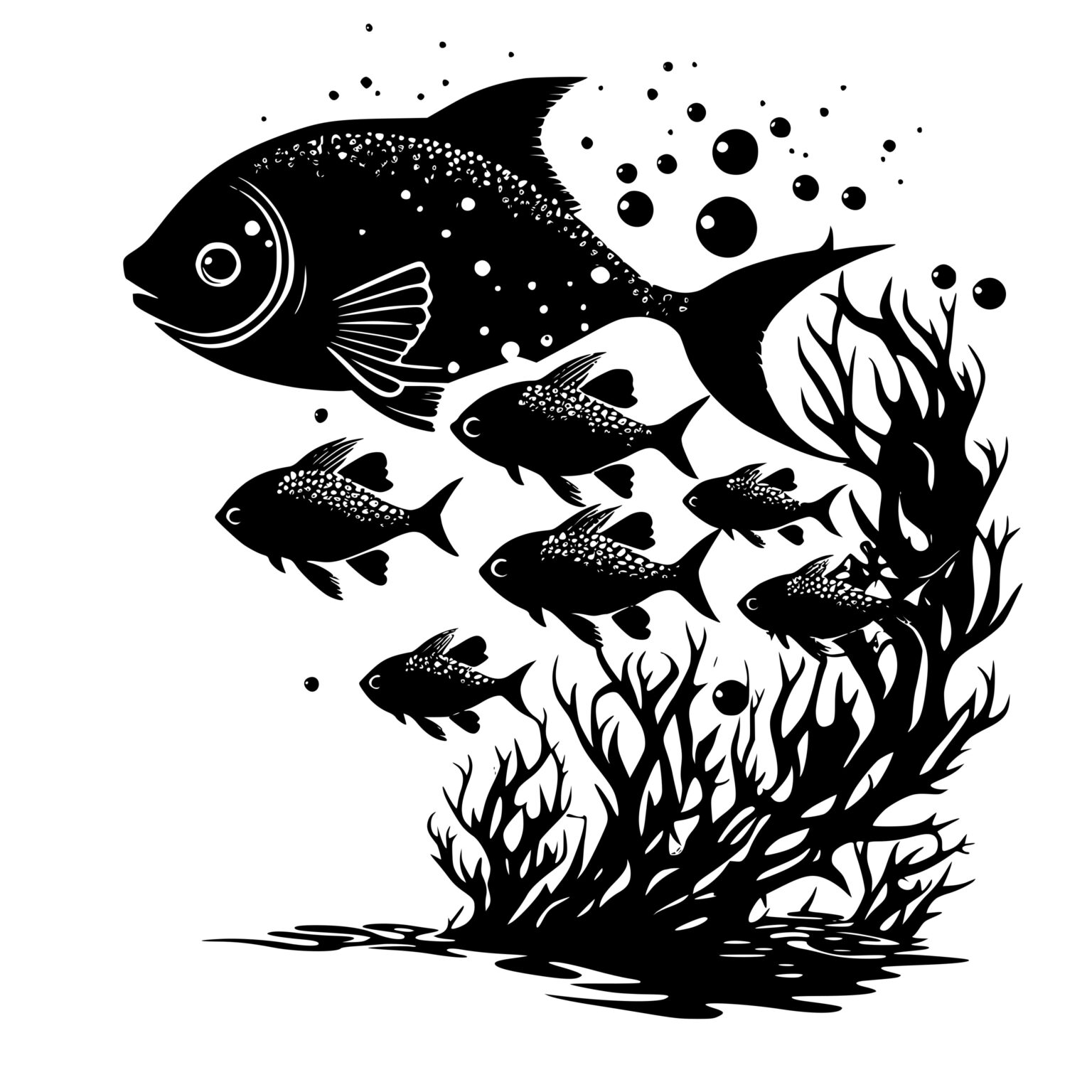 Fish Swimming in the Ocean – Creative Meadow