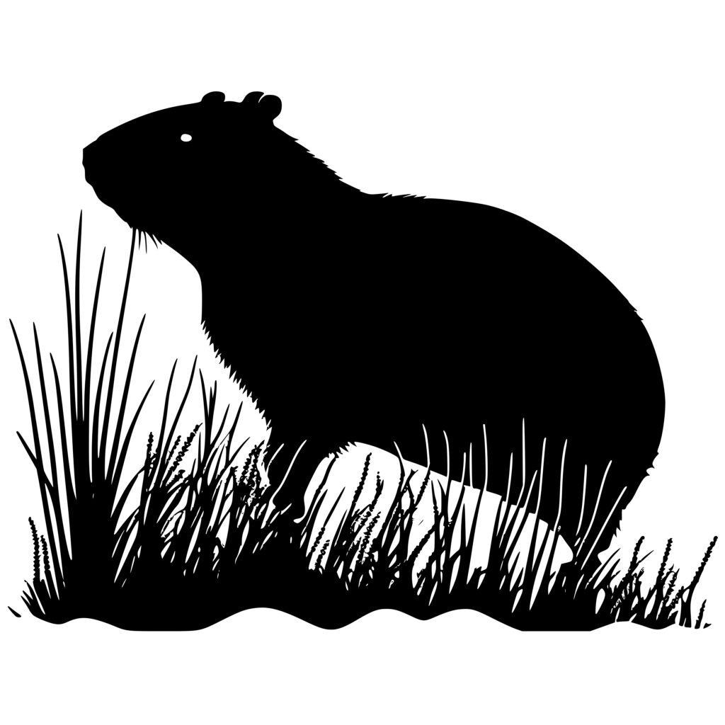 Capybara SVG Image: Instant Download for Cricut, Silhouette, Laser