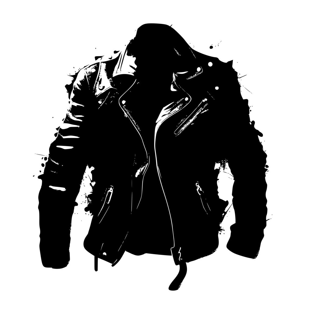Leather Jacket SVG File for Cricut, Silhouette, Laser Machines