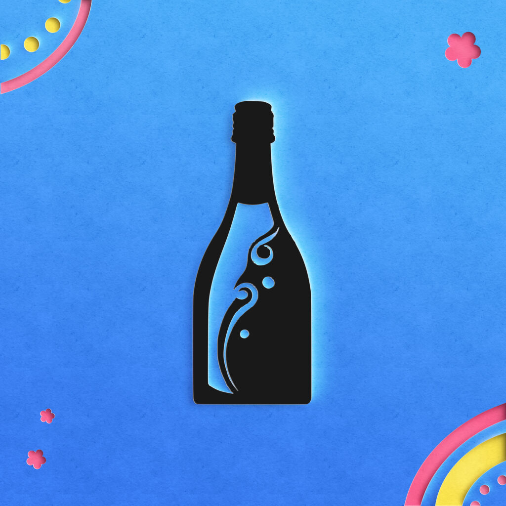 Champagne Bottle – Creative Meadow