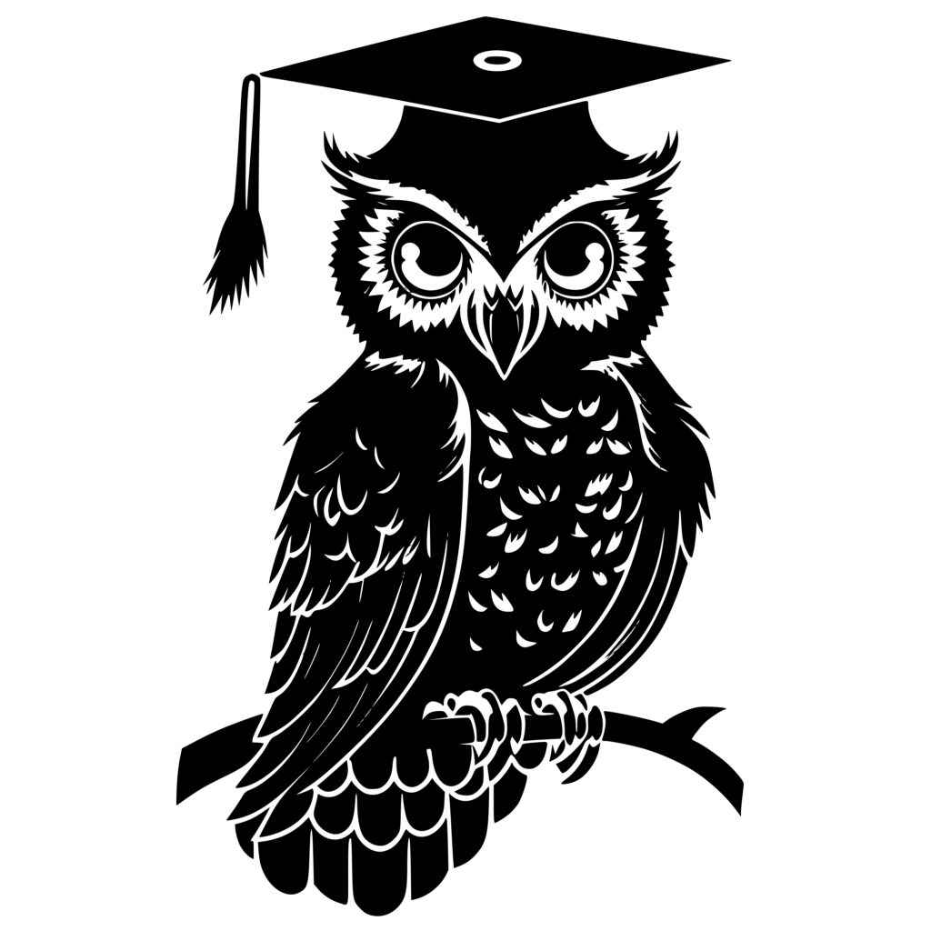Owl with Graduation Cap – Creative Meadow