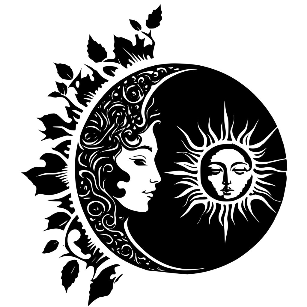 Sun and Moon in Cosmic Harmony – Creative Meadow