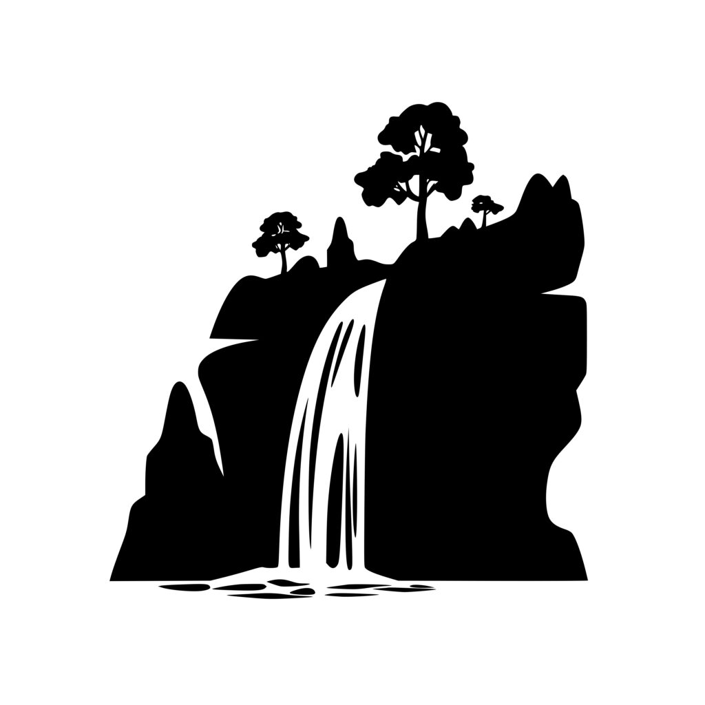 Majestic Waterfall Overlook – Creative Meadow