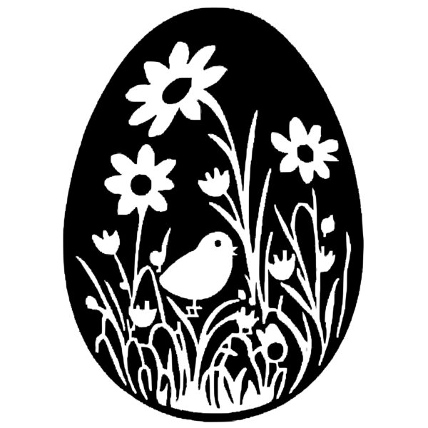 Egg with Flowers Inside – Creative Meadow