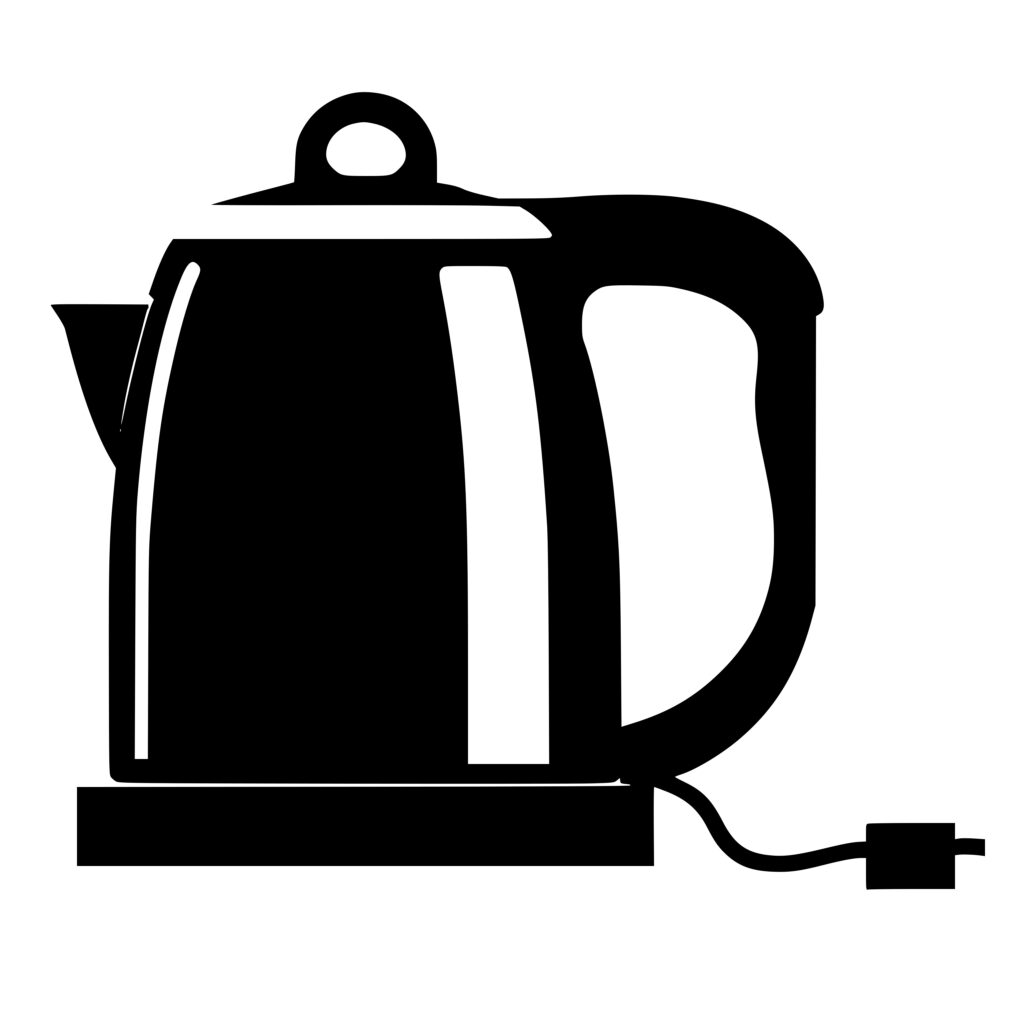 Instant Download SVG/PNG/DXF: Electric Kettle for Cricut/Silhouette ...