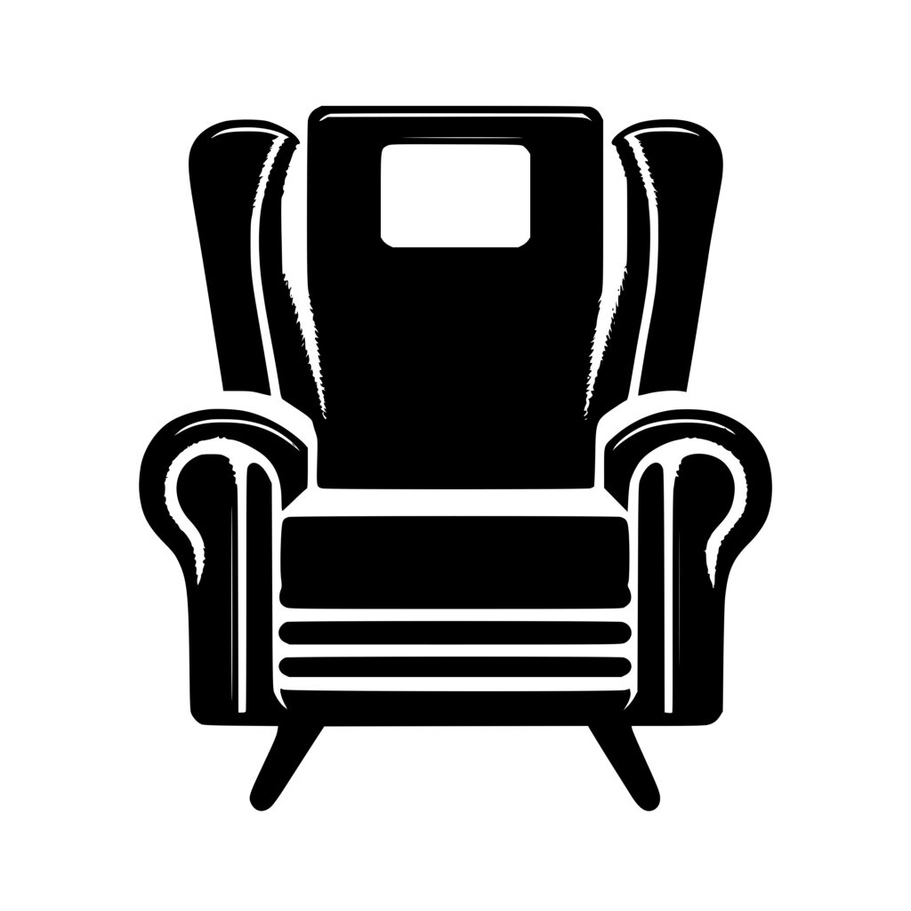 Leather Chair SVG File for Cricut, Silhouette, Laser Machines | Instant ...