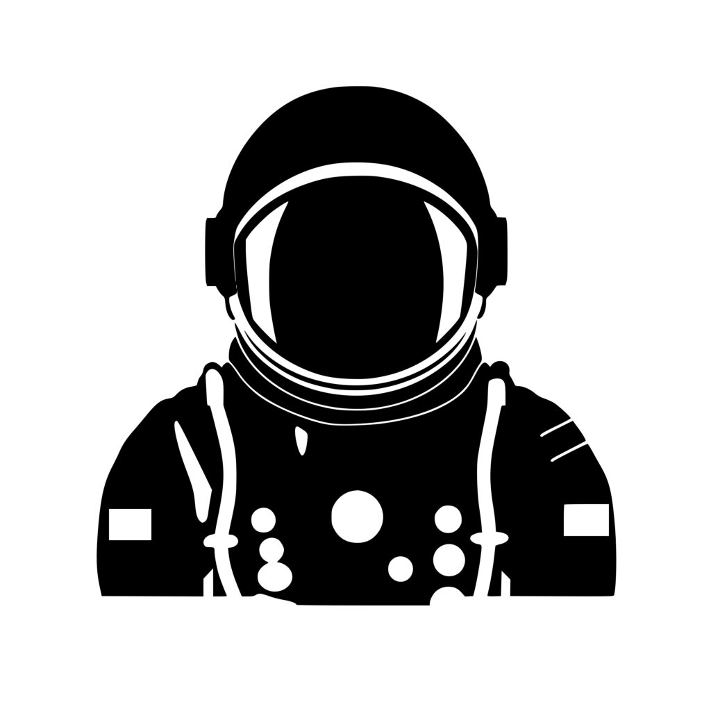 Astronaut Exploration: SVG File for Cricut, Silhouette, Laser Machines