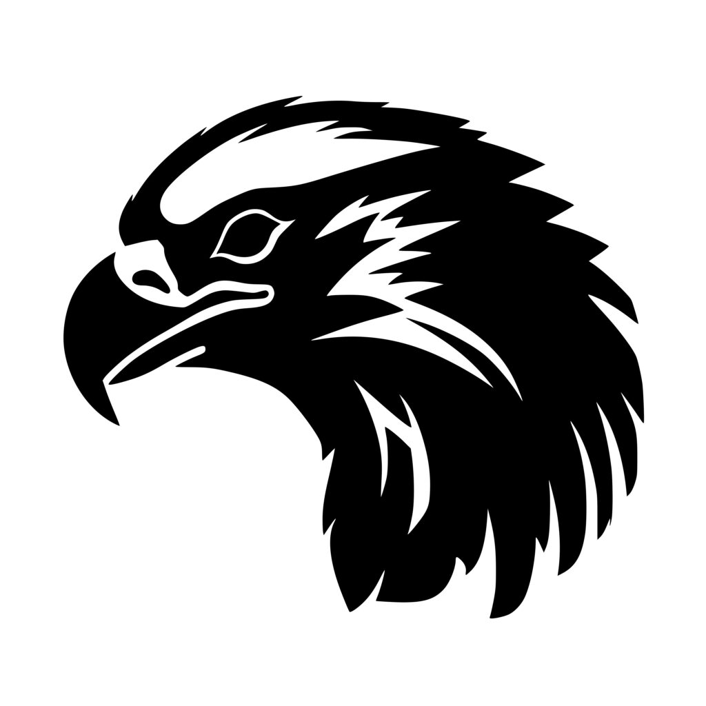 Bald Eagle SVG File for Cricut, Silhouette, and Laser Machines