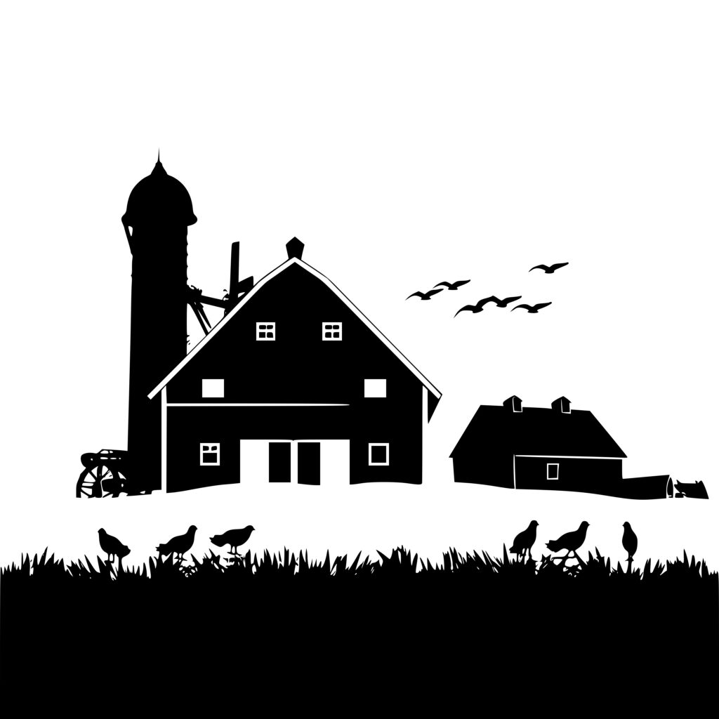 Farm and Barnyard SVG File for Instant Download | Cricut, Silhouette, Laser