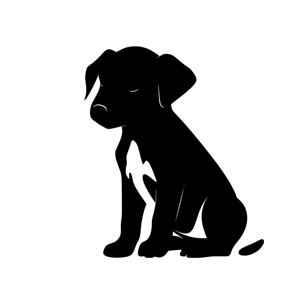 Adorable Pup SVG File for Cricut, Silhouette, and Laser Machines