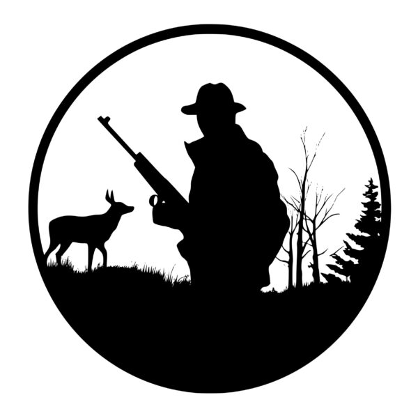 Hunter in Forest – Creative Meadow