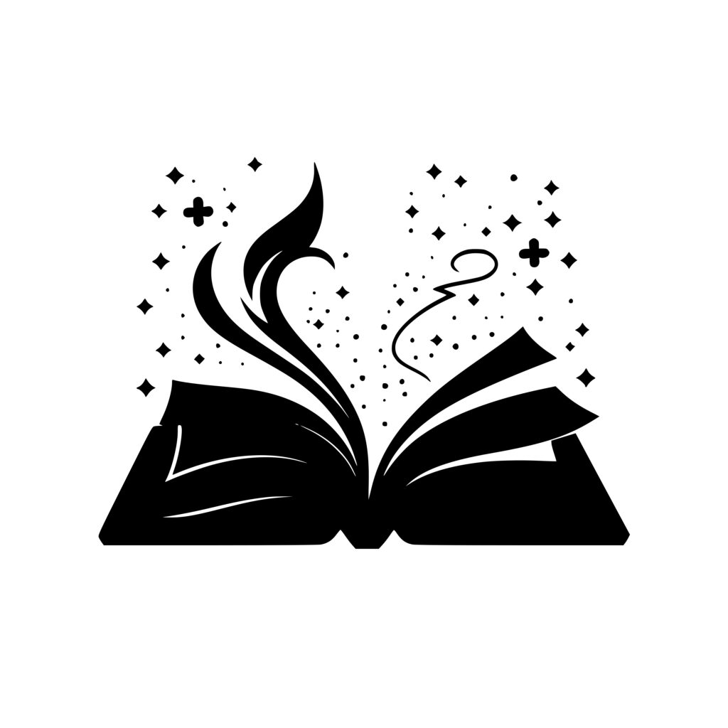 Magic Book SVG File - Instant Download for Cricut, Silhouette