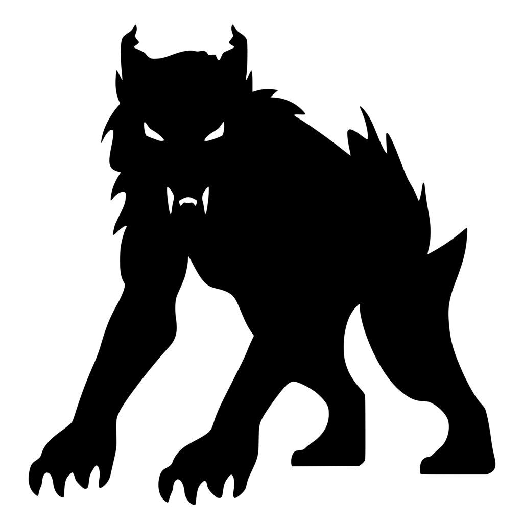 Moonlight Predator SVG File for Cricut, Silhouette, Laser Machines