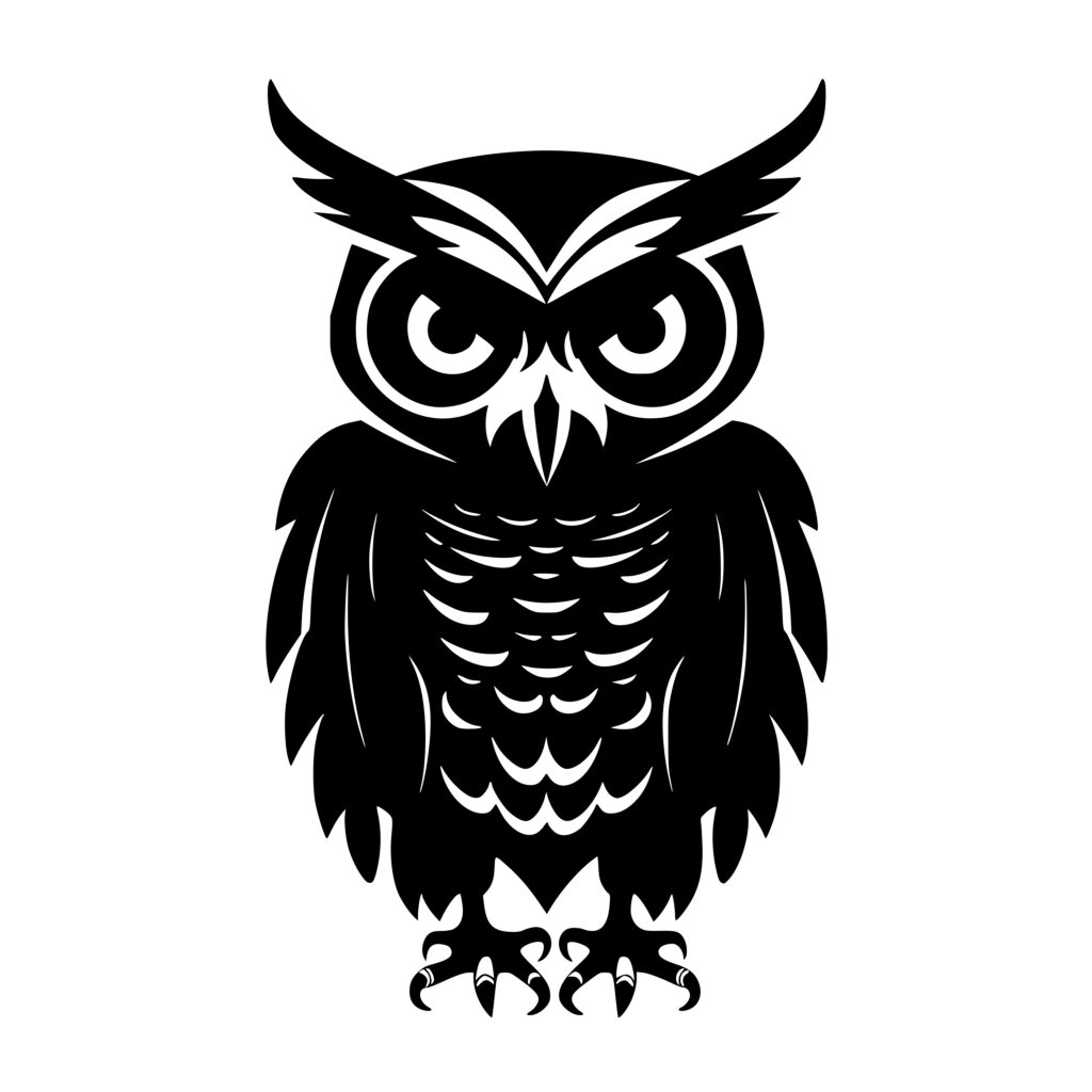 Hoot Owl SVG File for Cricut, Silhouette, Laser Machines - Instant ...
