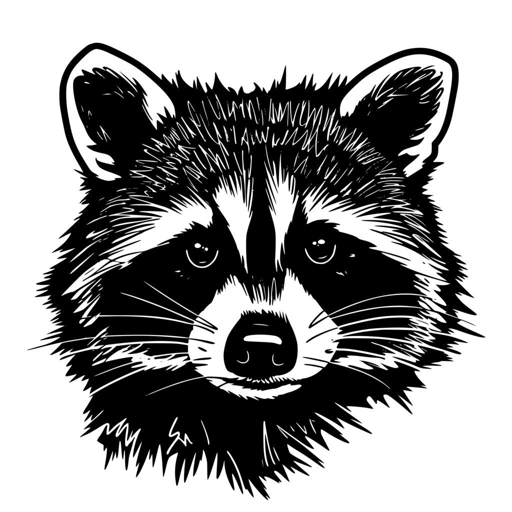 Furry Raccoon – Creative Meadow