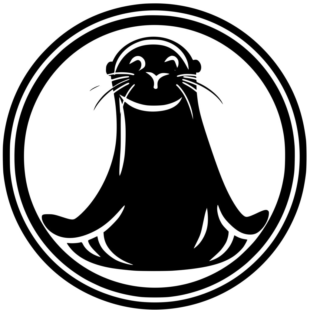 Happy Seal SVG File for Cricut, Silhouette, Laser Machines