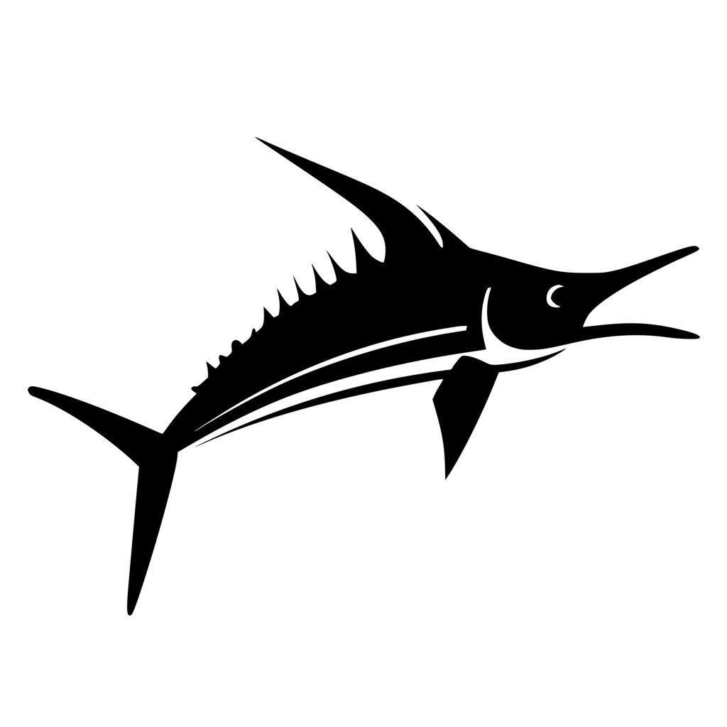 Swordfish SVG File: Instant Download for Cricut, Silhouette, Laser Machines