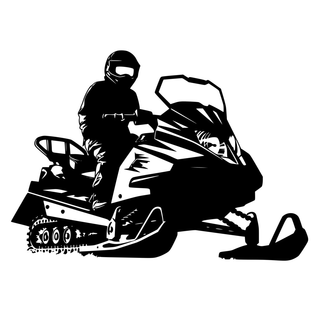 Snowmobile SVG File for Cricut, Silhouette, Laser Machines | Instant ...