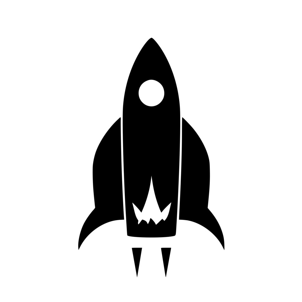 Rocket Ship SVG File for Cricut, Silhouette, Laser, and More