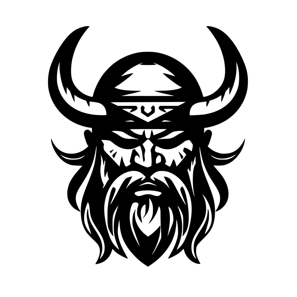 Viking SVG File for Cricut, Silhouette: Instant Download Image