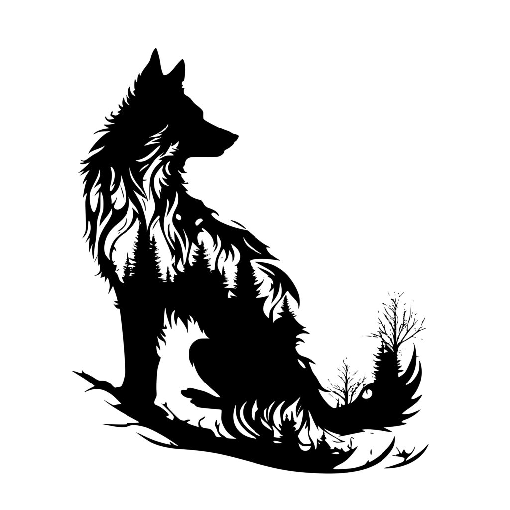 Majestic Wolf Spirit – Creative Meadow