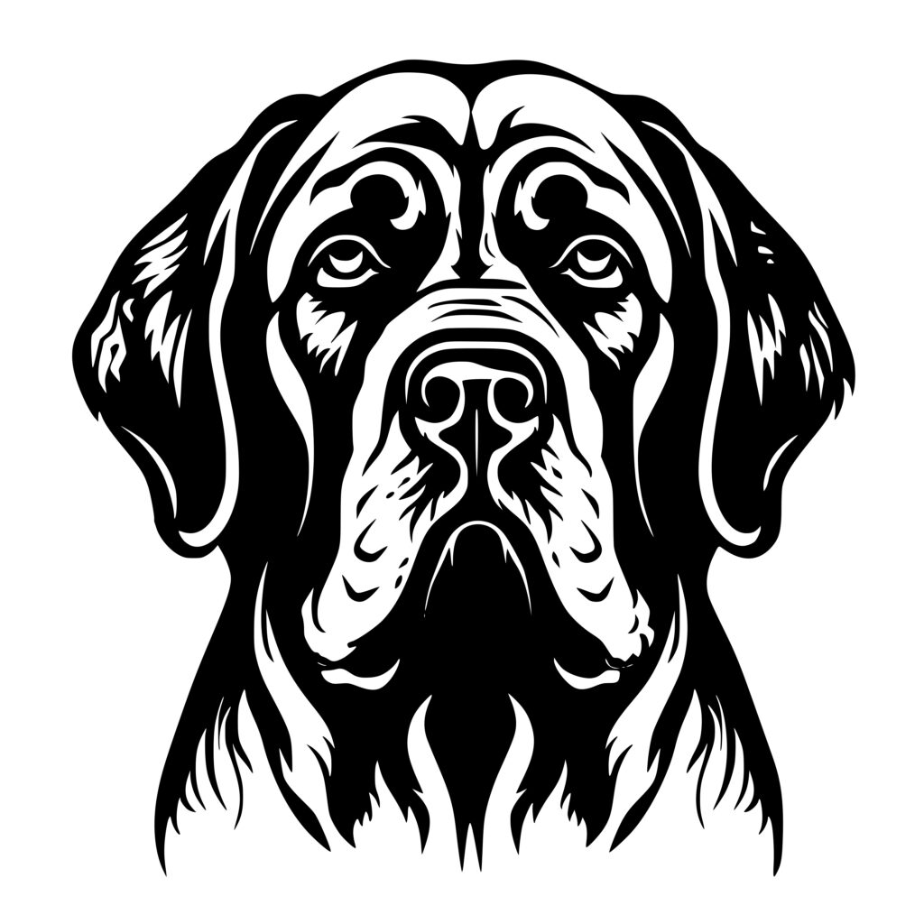 Sleepy Dog SVG File for Cricut, Silhouette, Laser Machines