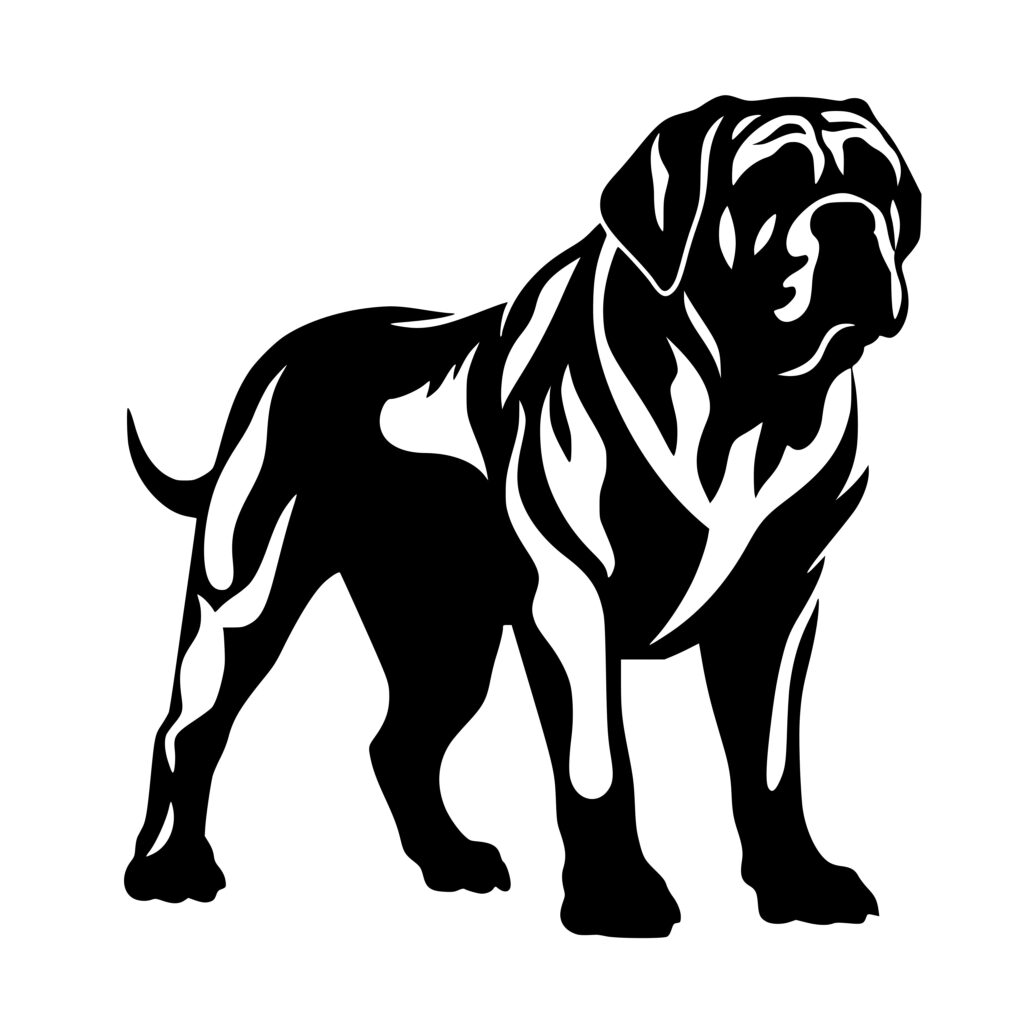 Mastiff Silhouette – Creative Meadow